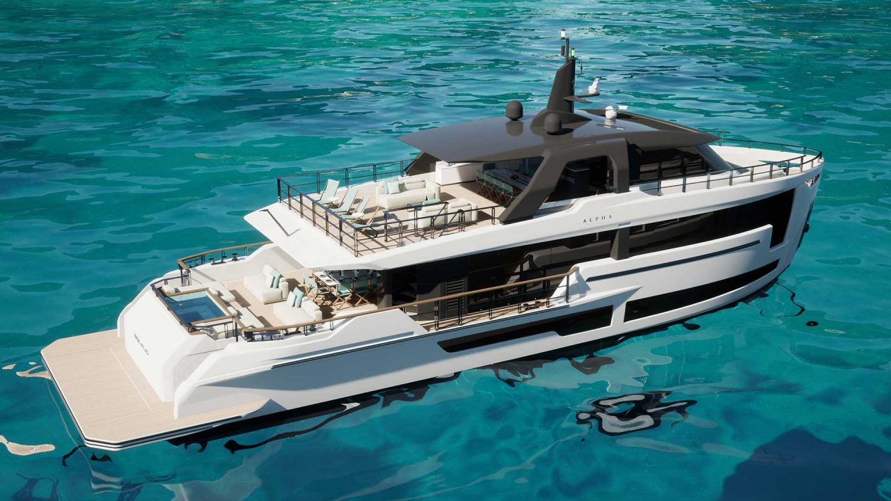 Alpha Yachts Squalo Trenta: 98 piedi per sentirsi a contatto con il ...